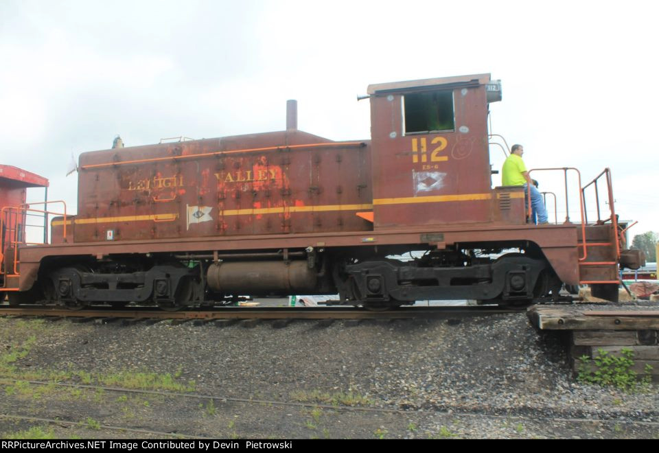 Close up of Lehigh Valley 112